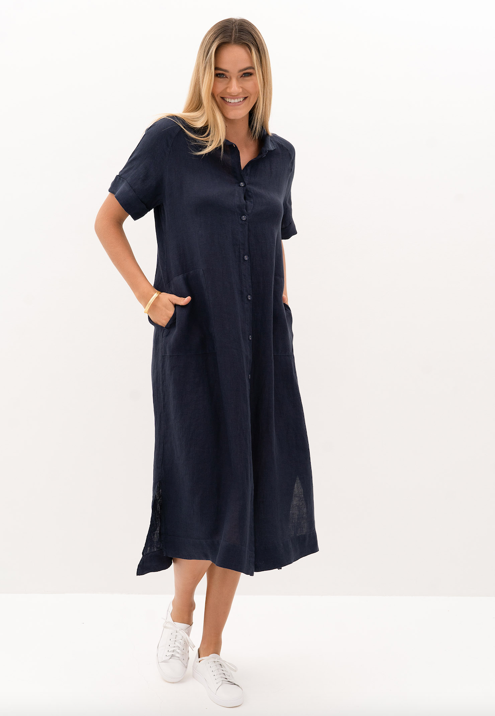Lucia Dress - Midnight – Daisy Grace Lifestyle