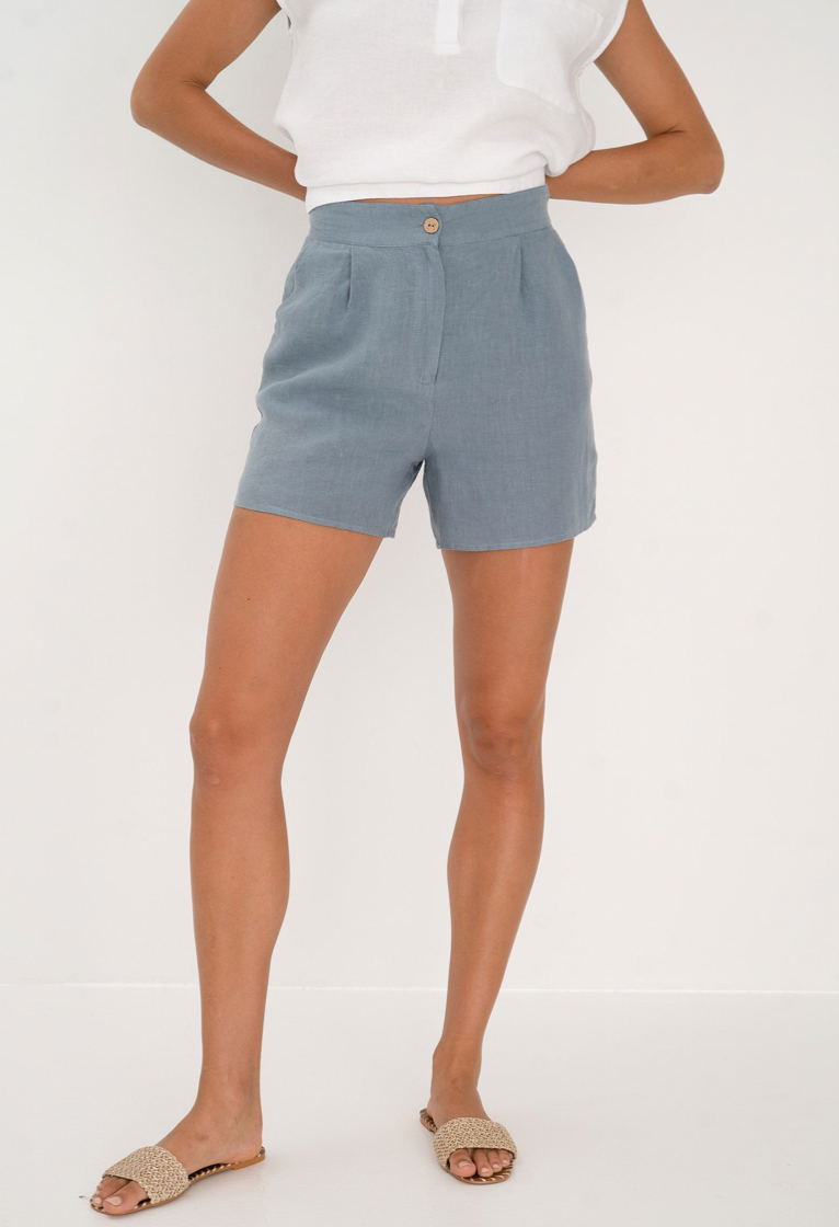 Phoebe Short - Storm Blue – Daisy Grace Lifestyle