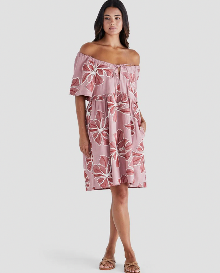 Finley Mini Dress - Pink/Red – Daisy Grace Lifestyle