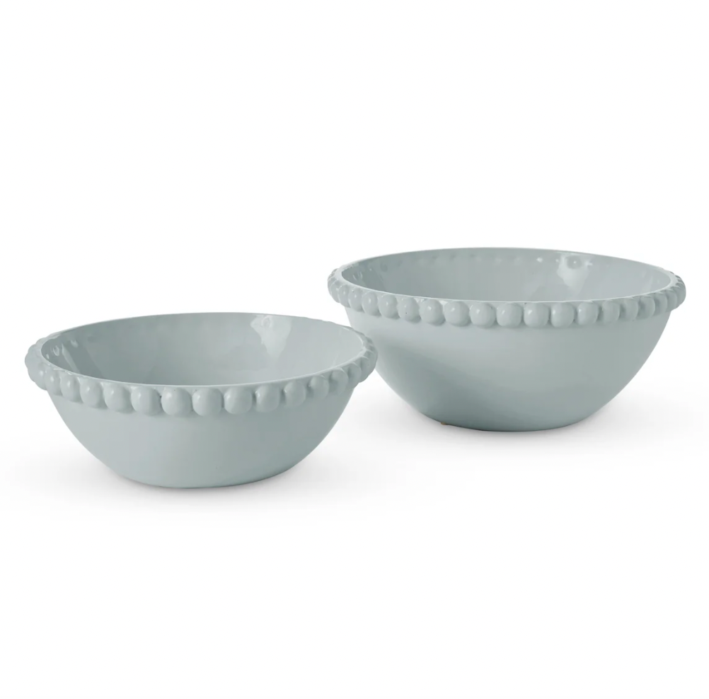 Eden Pale Blue Bowls - small and large – Daisy Grace Lifestyle