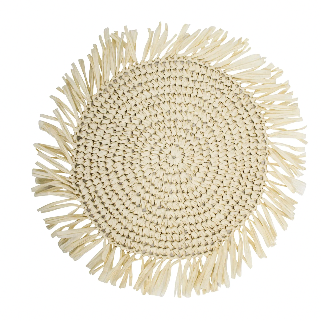 Raffia Bleached Placemat – Daisy Grace Lifestyle