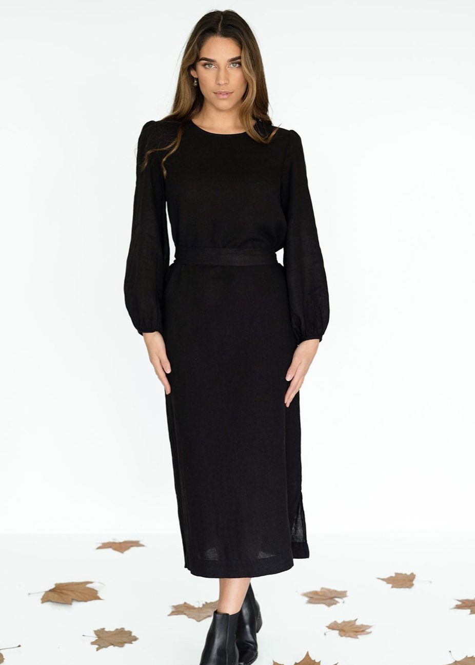 Yvette Dress - Black – Daisy Grace Lifestyle